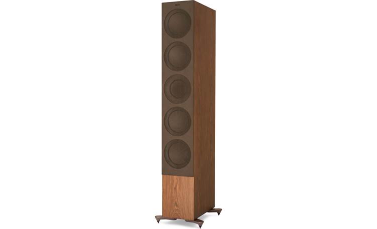 KEF R7 (Walnut) Matched pair of floor-standing speakers at Crutchfield