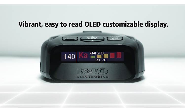 K40 Platinum100 (With remote control) Radar detector with GPS at ...