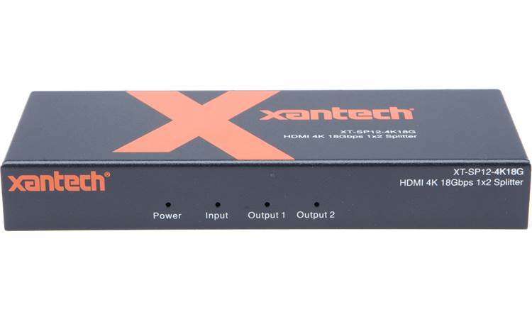 Xantech XT-SP12-4K18G 4K-compatible HDMI splitter (1 in/2 out) at ...