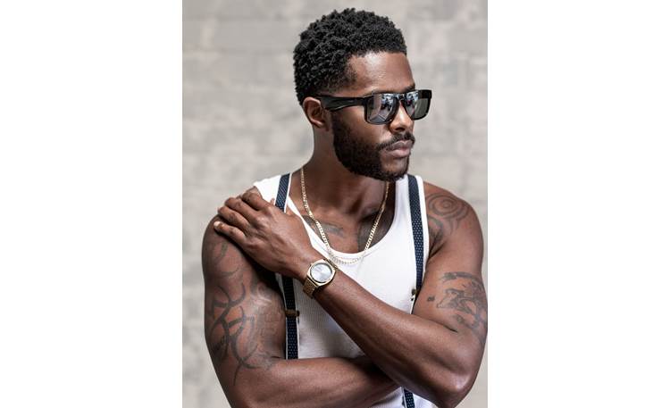 Bose® Frames Tenor Audio sunglasses with square-frame design at Crutchfield