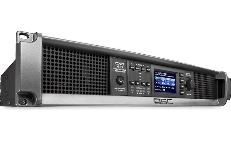 QSC CXD4.5 Power amplifier - 1,000W x 4 at 70V, 1,150W x 4 at 8 ohms at ...