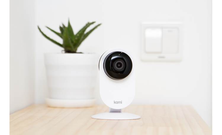 Kami Mini Plug-in Wi-Fi indoor security camera at Crutchfield
