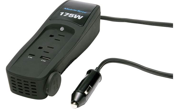 MobileSpec MSI175S 175-watt power inverter strip at Crutchfield