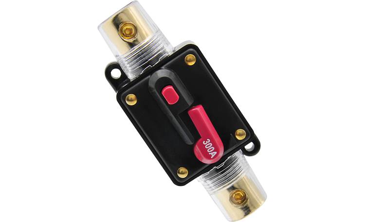 PowerDrive PDISB300 300-amp circuit breaker at Crutchfield