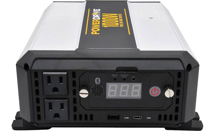 PowerDrive PDIPS1000B DC to AC pure sine wave power inverter with 1000 ...