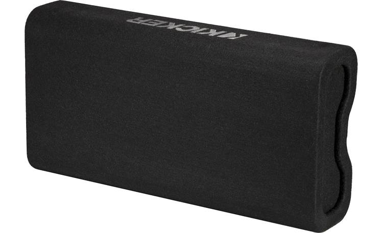 Kicker 47TRTP82 Sealed downward-firing enclosure with 8" 2-ohm shallow-mount subwoofer and ...