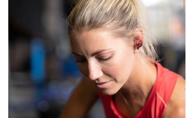 Cleer Ally (Red) True wireless Bluetooth® headphones at Crutchfield