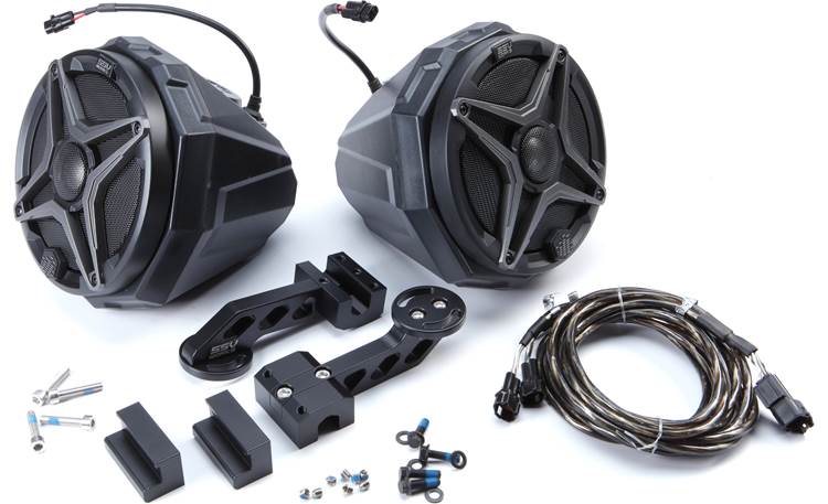 SSV Works RG4-5A 5-speaker audio upgrade kit for the 2018-up Polaris ...