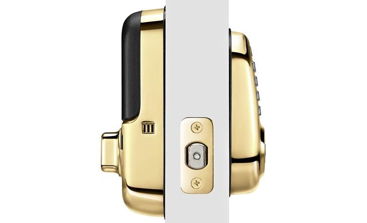 Yale Real Living Assure Lock Keypad Deadbolt (YRD216) (Bright Brass ...