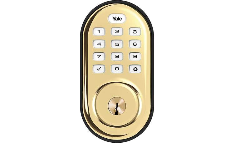 Yale Real Living Assure Lock Keypad Deadbolt (YRD216) with Z-Wave ...