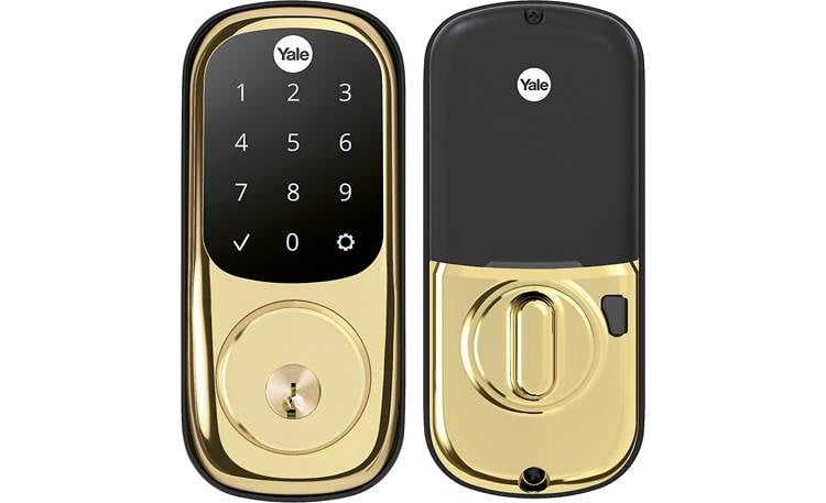 Yale Real Living Assure Lock Touchscreen Deadbolt (YRD226) (Polished ...