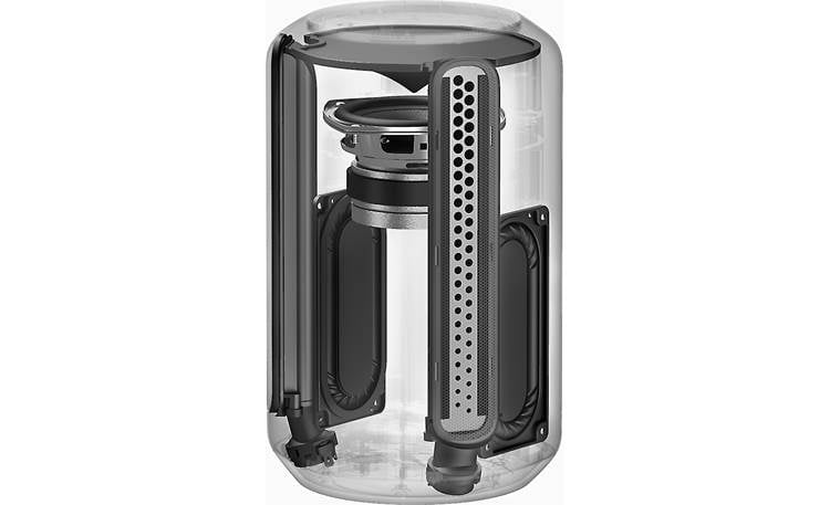 Sony SRS-RA3000 (Black) 360 Reality Audio speaker with Wi-Fi and ...