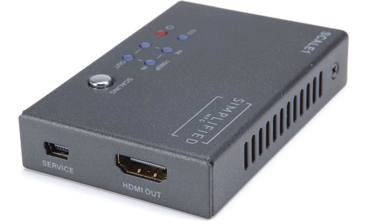 Simplified MFG SCALE1 4K-compatible HDMI scaler (1 in, 1 out) and ...