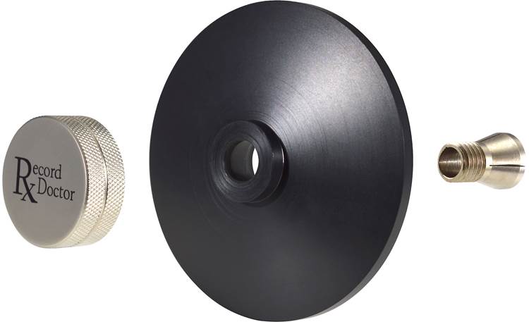 Record Doctor Low-profile Record Clamp (Black/Silver) Record clamp ...