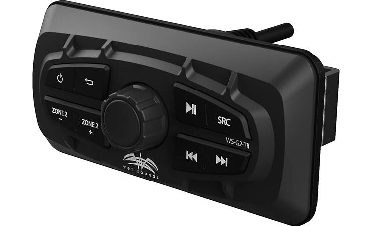Wet Sounds WS-G2-TR Wired transom remote for the Wet Sounds MC-20 ...