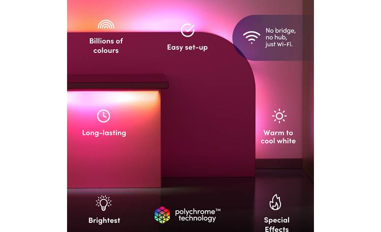Lifx Color Zones Lightstrip 80 Colorful Flexible Self Adhesive Led Light Strip At Crutchfield