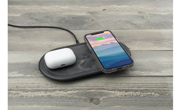 Nimble Apollo Duo Qi Wireless Dual-pad Qi wireless charger at Crutchfield