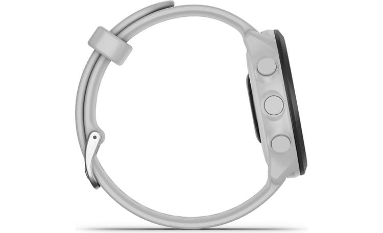 Garmin Forerunner 55 (White) GPS running smartwatch at Crutchfield