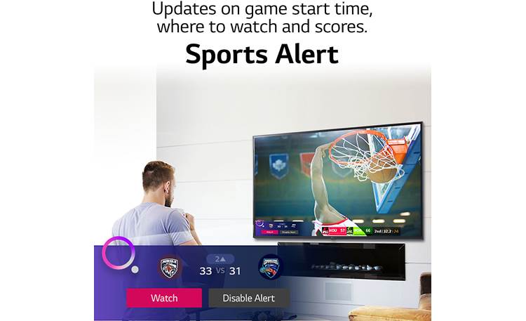 LG 86UP8770PUA 86" 87 Series Smart LED 4K UHD TV with HDR at Crutchfield