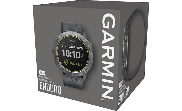 Garmin Enduro (Steel with gray strap) Ultraperformance multisport watch ...
