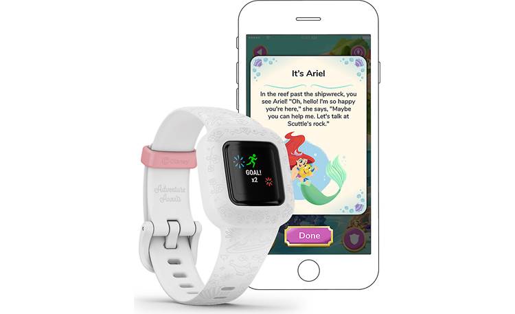 Garmin vivofit jr 3 (Disney Princess) Kids fitness tracker at Crutchfield