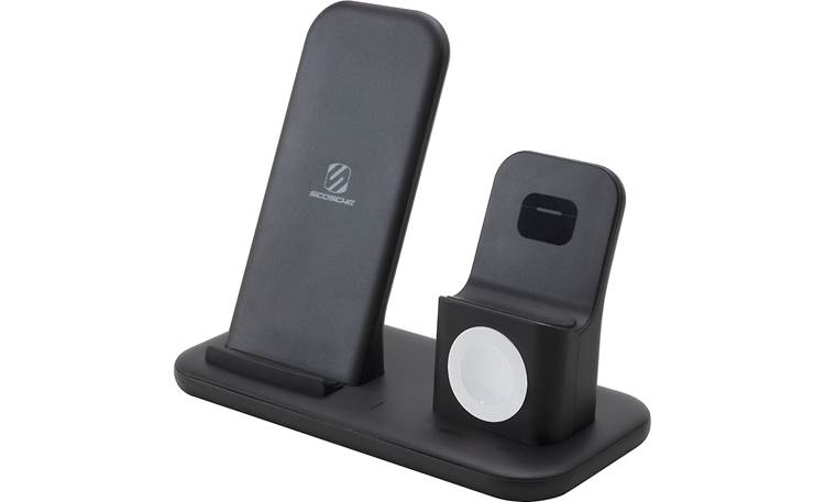 Scosche Base3™ 3-in-1 Wireless Charging Dock (Black) For Apple iPhone ...