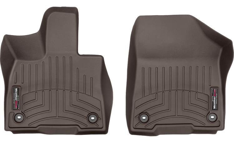 WeatherTech Front FloorLiner (Cocoa) Front pair at Crutchfield