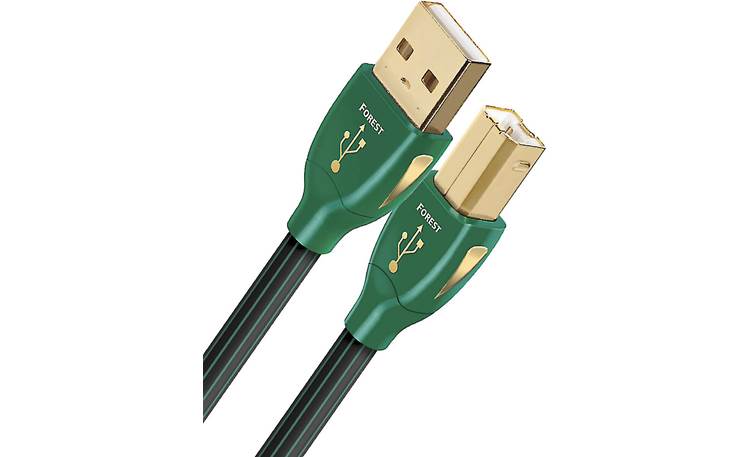 AudioQuest Forest (5 meters/16.4 feet) USB cable, Type-A to Type-B at ...