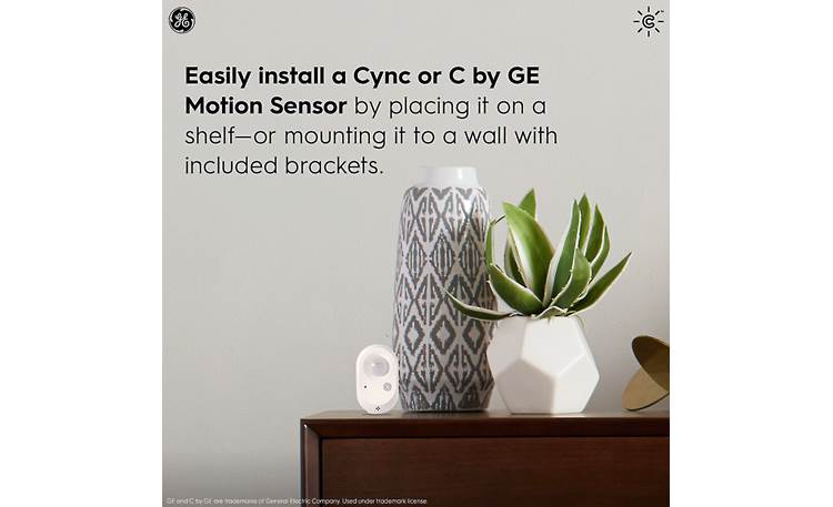 GE Cync Color Bulb/Motion Sensor Starter Kit Smart motion sensor and ...