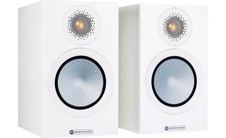 Monitor Audio Silver 50 7G (Satin White) Bookshelf speakers at Crutchfield