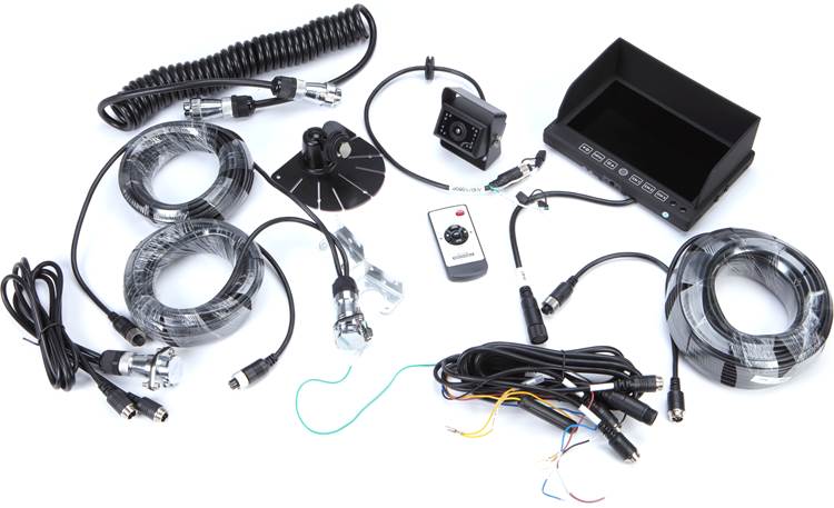 Brandmotion TRNS-3110 Transparent Trailer rear-view package with camera ...