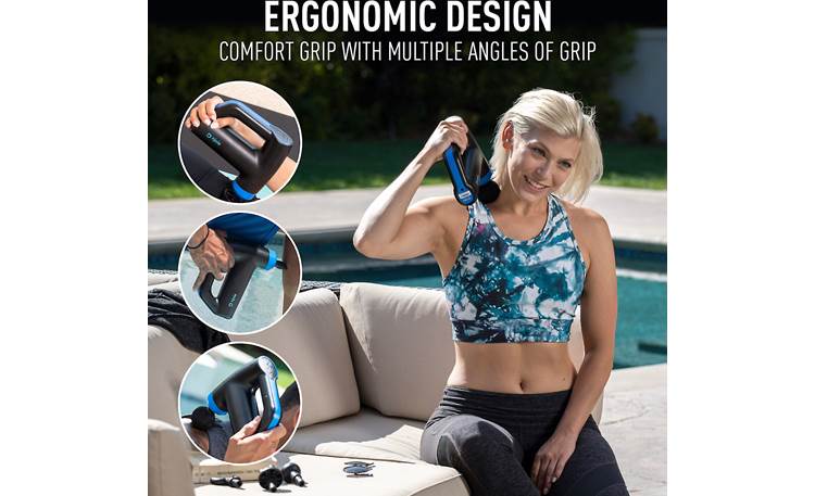 Njoie NFORCE Percussion massage gun at Crutchfield