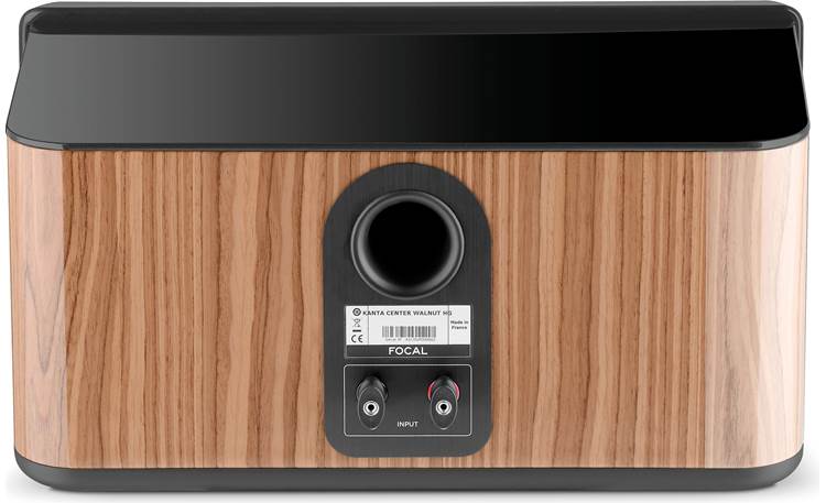 Focal Kanta™ Center (High-Gloss Walnut/Deep Black) Center channel ...