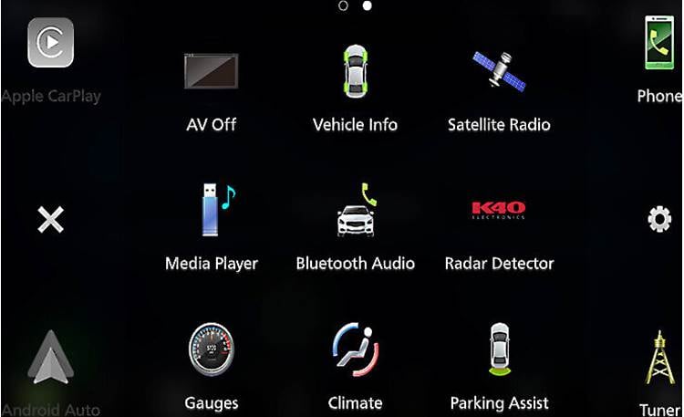 JVC KW-M875BW Digital multimedia receiver at Crutchfield