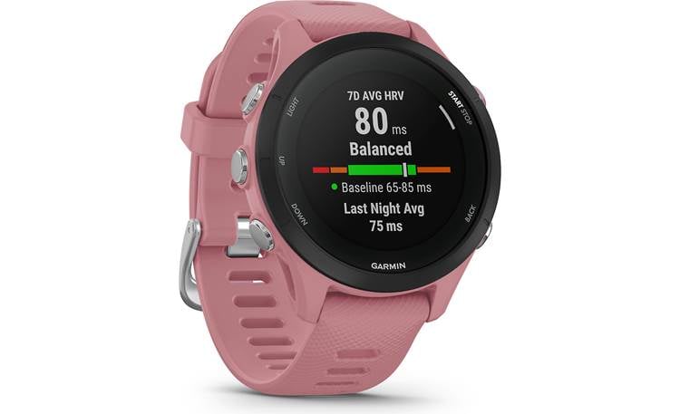 Garmin Forerunner 255S (Light Pink) GPS running watch at Crutchfield