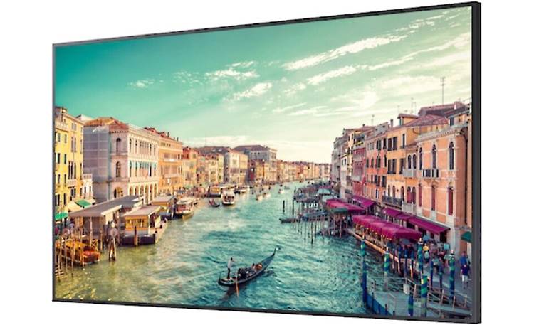 Samsung QB98T 98" LED 4K Ultra HD commercial display at Crutchfield