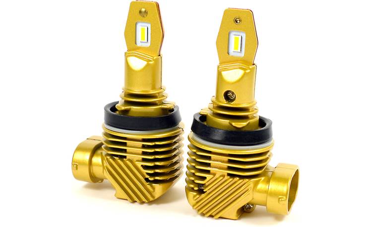 Lucas Lighting MX-H11 (True White) MX Series L-shaped LED headlight ...