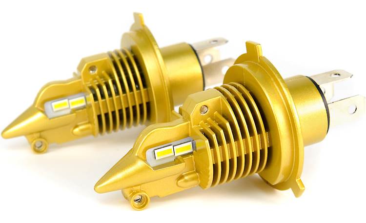 Lucas Lighting MX-H4 (True White) MX Series LED headlight bulbs — 8,000 ...