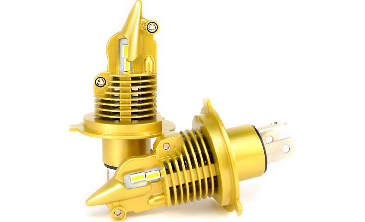 Lucas Lighting MX-H4 (True White) MX Series LED headlight bulbs — 8,000 ...