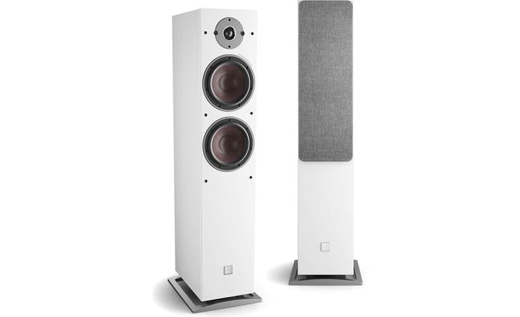 DALI Oberon 7C (White) Matched pair of wireless powered floor-standing ...