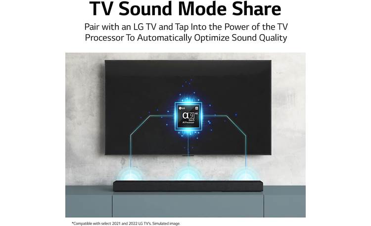 LG S65Q Powered 3.1-channel sound bar and wireless subwoofer system ...