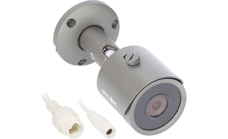 Ethereal Spyclops IP Mini Bullet Camera (Grey) Weather-resistant 5MP HD ...