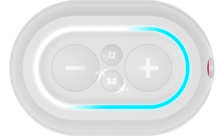 Monster DNA Max (White) Portable waterproof Bluetooth® speaker with Qi ...