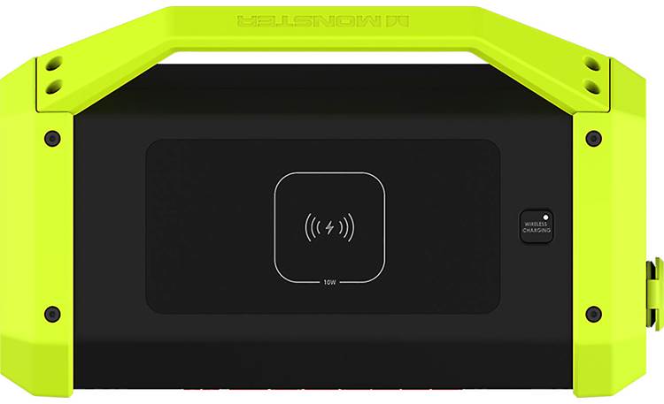 Monster Power Grid (Green) Portable power station with wireless Qi ...