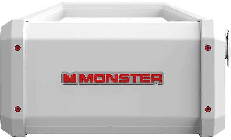 Monster Power Grid (White) Portable power station with wireless Qi ...