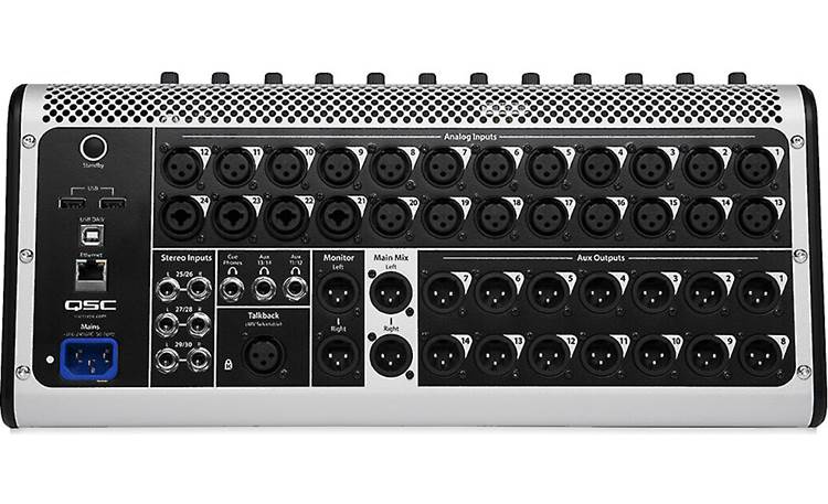 QSC TouchMix®-30 Pro 30-channel digital mixer at Crutchfield