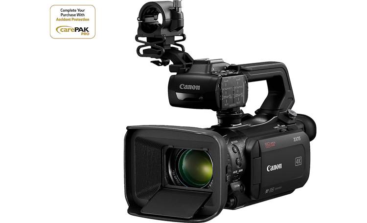 Canon XA75 Professional 4K Ultra HD camcorder at Crutchfield Canon XA75 Professional 4K Ultra HD camcorder at Crutchfield