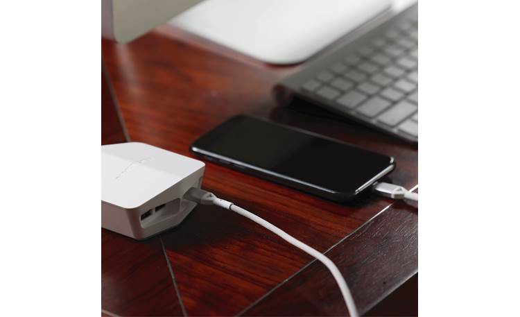 Monster Power Center Vertex XL (White) Surge protector with extendable ...