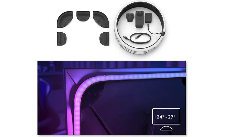 Philips Hue Play Gradient PC Lightstrip Colorful ambient backlight for ...