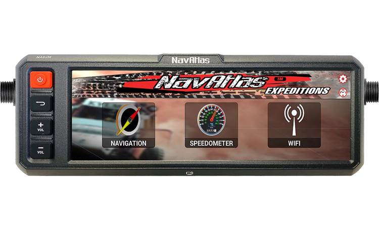 NavAtlas NA82M 8.1" rear-view mirror command center for side-by-sides ...